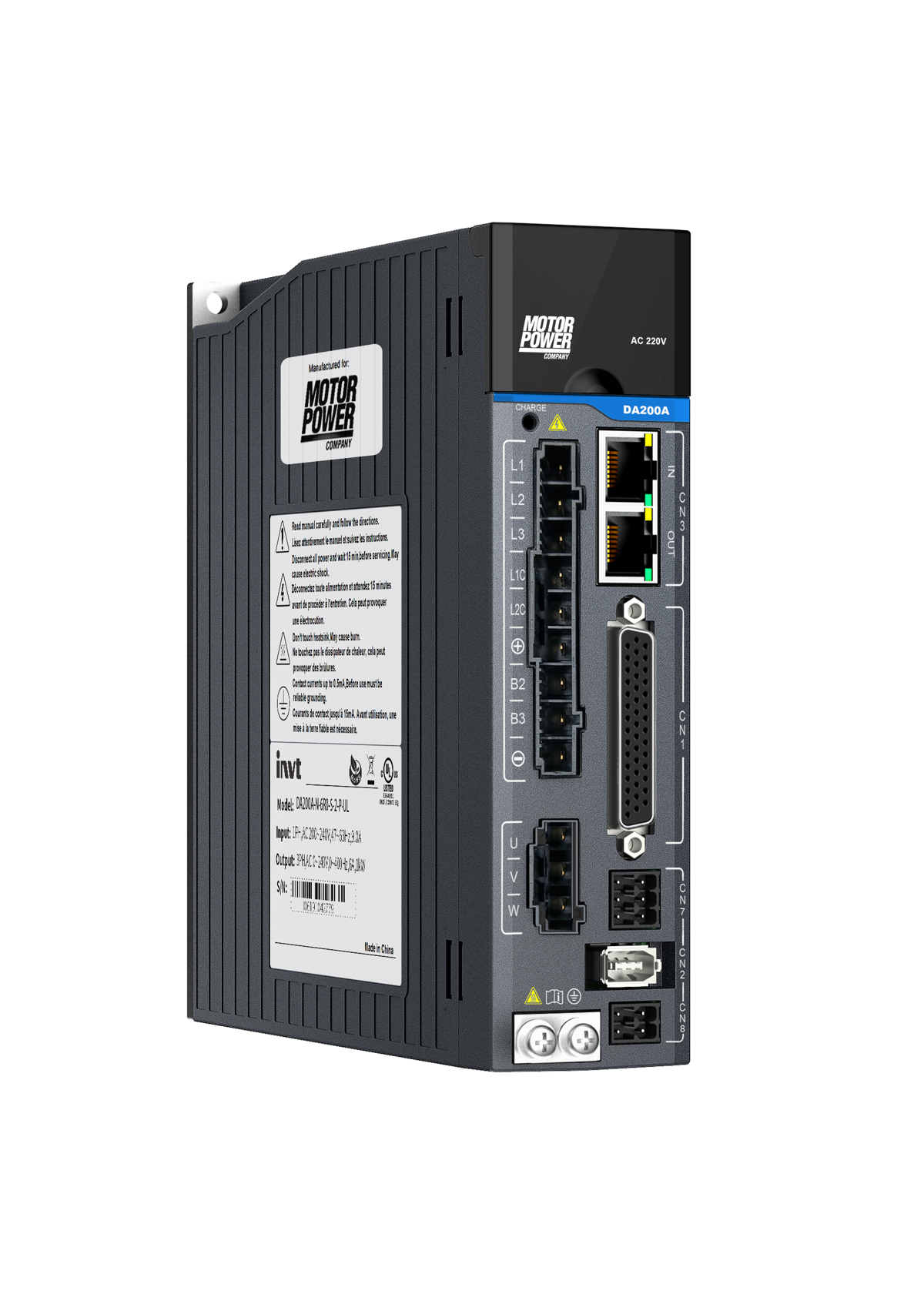 Drive DA 200A - Smart single phase drives | Motor Power Company